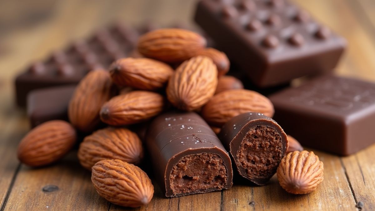 Vier Chocolade met Amandelen Dag met Stijl